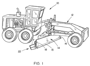 Ridge Cutter Motor Grader Attachment – Patent Information
