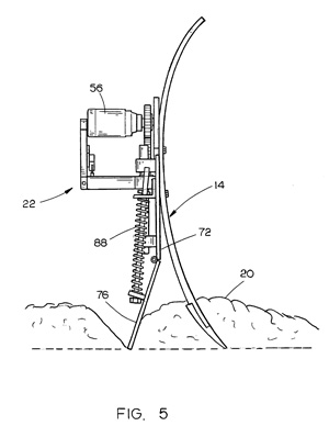 Ridge Cutter Motor Grader Attachment – Patent Information